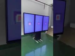 Thriple screen drive-thru system LCD display