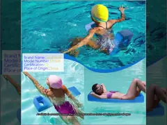 China Pool Noodles Foam Fun Pool Corn Holes Outdoor Game Beach Toys Soft Swimming Pool Saddle Seat Toss Game for sale