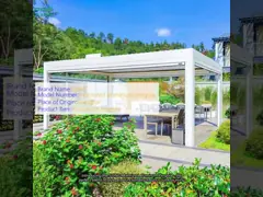Aluminium Pergola and Wall-mounted Aluminum Round Rod The Perfect Combination for Your Outdoor Living