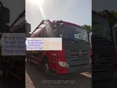 China Used Concrete Pump Truck perfect condition 2021 SANY 43m truck concrete pump for sale