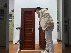 China C-50 Aluminum Louver Window with Customizable Size and Powder Coating - CE Certified for sale