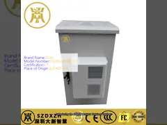 Anti-Theft Pole Mount Outdoor Telecom Cabinet For Equipment And Battery
