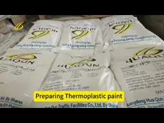 China Thermoplastic Resin Powder Road Traffic Marking Paint for All Weather Conditions for sale