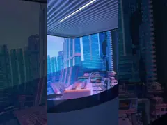 China P1.538 Indoor LED Video Wall Display with 1.538mm Pixel Pitch and 800+ CD/m² Brightness for Museums and Control Rooms for sale