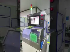 actual shot of the fully automatic LED cutting workshop