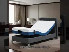 Customizable Smart Recliner Bed Black Queen King Single with Included Remote Control and Customizable