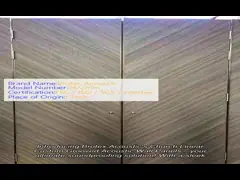 Church Linear Custom Grooved acoustic wall panels tongue and grooved soundproofing board