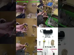 Locksmith Brass Key Blank 2pcs Household Key For Beginner intermediate