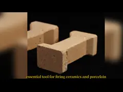 China Thermal Shock Resistance Kiln Posts Yellow Color For High Temperature Furnace for sale