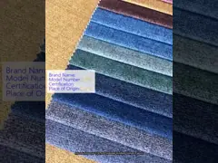 China Water Resistant Velvet Sofa Fabric Double Faced For Pillow Cushion for sale