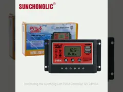 China Lead Acid 12vdc Pwm Controller With Dual Usb Output High-procision voltage stability for sale