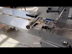 China 35-220bags/min Flow Wrapper Packaging Machine , HFFS Horizontal Form Fill Seal Machine for sale