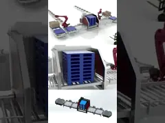 30kg Industry 6 Axis Robot Automation Integration For Load And Unload Heavy Placing