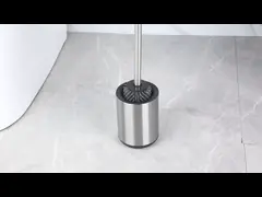 round base TPR bathroom toilet brush and holder set