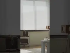 China Day And Night Cordless Bottom Up Honeycomb Blinds Automatic Cellular Shades for sale