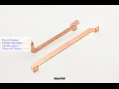 China Copper T2 metal stamping module series and fuse positive connector parts for sale