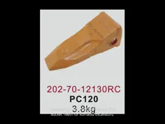 PC120 Premium Flat durable Bucket Teeth For Excavator 24Hours Online Service