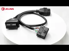 China Universal OBD2 J1962 OBDII OBD 2 Splitter Spliter Y Cable With Multi Mounting Brackets for All Car Makes for sale