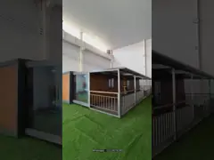 Containerhaus mit schneller Installazione di contenitori e altre attrezzature