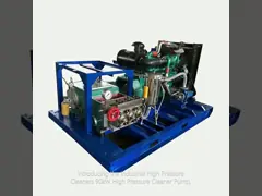 Industrial High Pressure Cleaners 90kw High Pressure Cleaner Pump