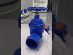 Socket Ended Non-rising Stem Resilient Soft Seat Gate Valve With PN10/16 Pressure Rating