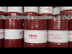 Sinopec NO.8 Óleo de transmissão hidráulica em conversores de binário para máquinas industriais