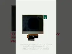 Módulo LCD TFT 2.0 polegadas Luz solar exterior Legível 320x240 SPI Interface ODM