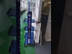 China LED Light Shop Display Units Header Hanging Pegboard Metal Display Rack for sale