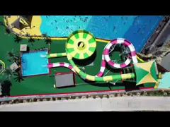 China Weather Proof Monster Bowl Water Slide Outdoor Park Huge Water Slide for sale