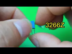 China 3266W 1k Ohm  Metallic Glass Glazed Precision Multiturn Trim Potentiometer 3266 Variable Resistor for sale