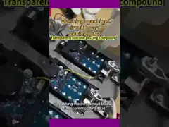 Washing machine circuit board transparent potting glue