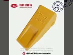 EX70 EX60 25S 25RC 021S TB00395 Excavator Flat Bucket Teeth Self-Cleaning Grooves