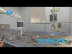 Máquina de clasificación de IA Máquina automática de segregación de MSW Planta de clasificación de brazos robóticos