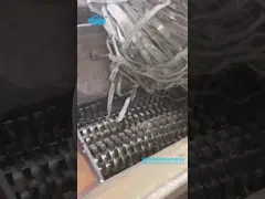 Plastic shredder, plastic pipe shredder, plastic film shredder