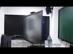 China Qtenboard 65 Inch 4K Android 14 Movable Smart Teaching Smart Board Whiteboard for sale