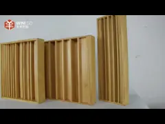 China Acoustic Wood Sound Diffuser Panels Multiple Finishes Healthier Indoor Space for sale
