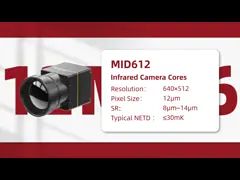 China MID612 Uncooled IR Camera Core 640x512/12μm for Machine Vision for sale