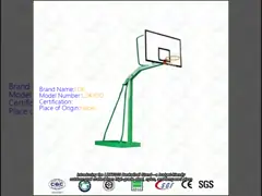 China Adjustable Height Basket Ball Goal Outdoor Basketball Nets Goal Post for sale