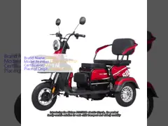 Small pick-up and drop-off children, battery car, electric household three-wheeled elderly scooter manufacturer's new electric tricycle