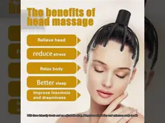 Massaggiatore capelluto Pulisci con un panno umido per la cura della testa/capello e per migliorare la circolazione