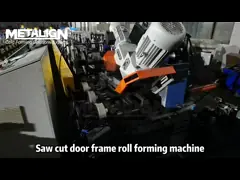 Roll Forming Machine for Complex Door Frame Production with Digital Display Guiding System and Dual-