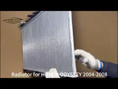 HONDA ODYSSEY 2.4 Car Engine Coolant Cooler Aluminum Radiator with Plastic Water Tank