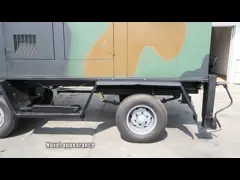 Shx Mobiele Diesel Generator Set Met Aanhangwagen Super Stille Cummins Motor Diesel Elektriciteit Ge