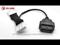 China OBD2 OBD Adapter Cable 20 Pin to OBDII for Tesla Model 3 Year 2018 for sale