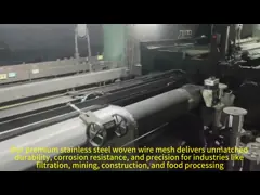 China Customizable Corrosion Resistant Stainless Steel Mesh / SS316 Wire Mesh Roll for sale