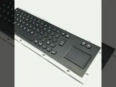 China 69 Keys IP67 Panel Mounted Keyboard Industrial Membrane Keyboard touchpad keyboard F8-TP-B for sale