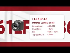 Cina FLEXA612 Fotocamera a infrarossi Core non raffreddato 640×512/12μm Ultra compatto per carichi utili UAV in vendita