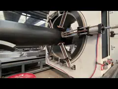 China Insulated Pipe Making Machine Efficiently Producing Pre-Insulated Pipe Jackets With Advanced Extrusion Molding Technology for sale