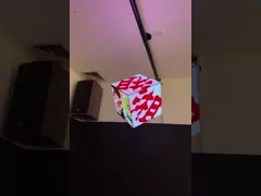 China Energy Efficient P3.91 Cube Led Video Wall Magic Cube Led Display for sale