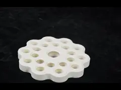 Alumina Ceramic Disc Refractory Kiln Furniture Wear Resistant High Density